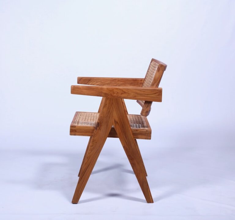 Buy Hasthshilpa Floating Back Wicker Chair - Hasthshilpa